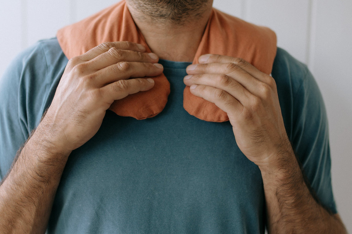 Chocolate Corduroy Neck + Shoulder Heat Pack – The Eco Mumma